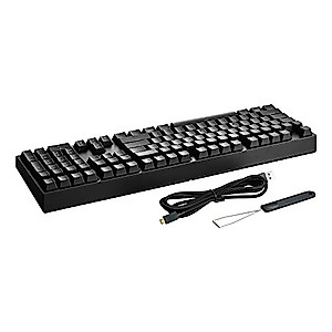 Cooler Master MasterKeys Pro L White LED Mechanical Gaming Keyboard, Cherry MX Brown, Full Size (Large)