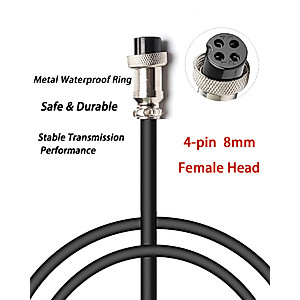 Suptopone Electric Scooter Charger 4 Prong for Ninebot S/S-MAX/Mini PRO/Mini lite, 63V 2A 4-Pin Connector Battery Charger Replacement Accessories with Ninebot by Segway Go Kart