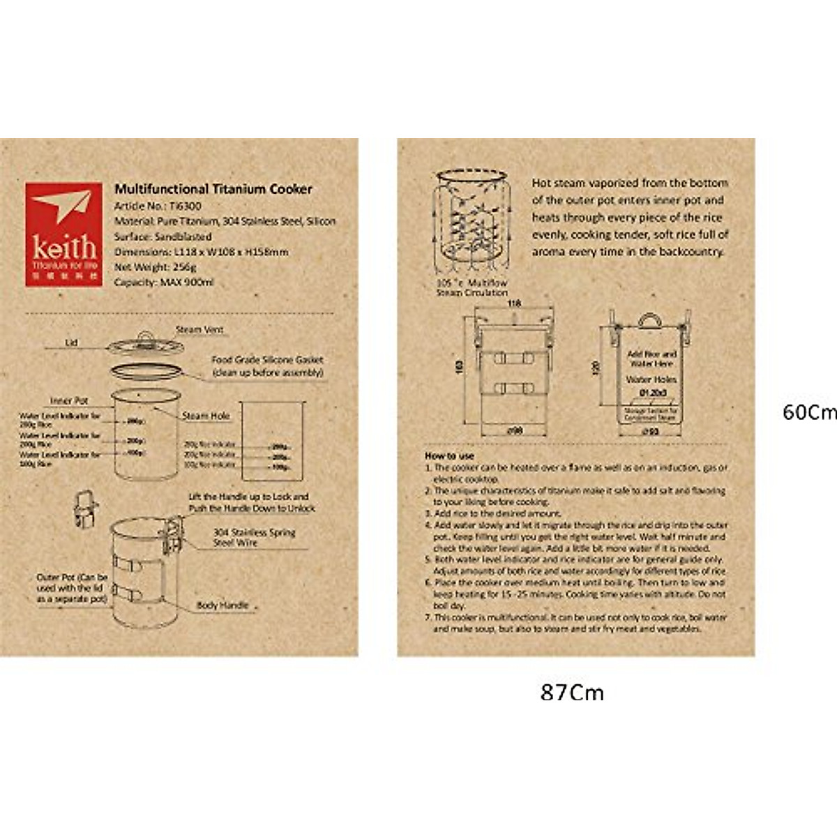 Keith Titanium Ti6300 Multifunctional Cooker…