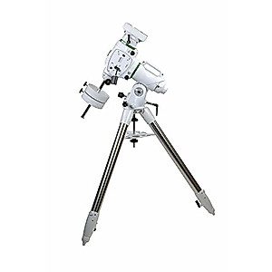 Sky-Watcher EQ6-Ri Pro - Fully Computerized GoTo German Equatorial Telescope Mount – Belt-Driven, Wi-Fi Enabled Control Via Free SynScan Smartphone App with 42,900+ Celestial Object, White (S30305)