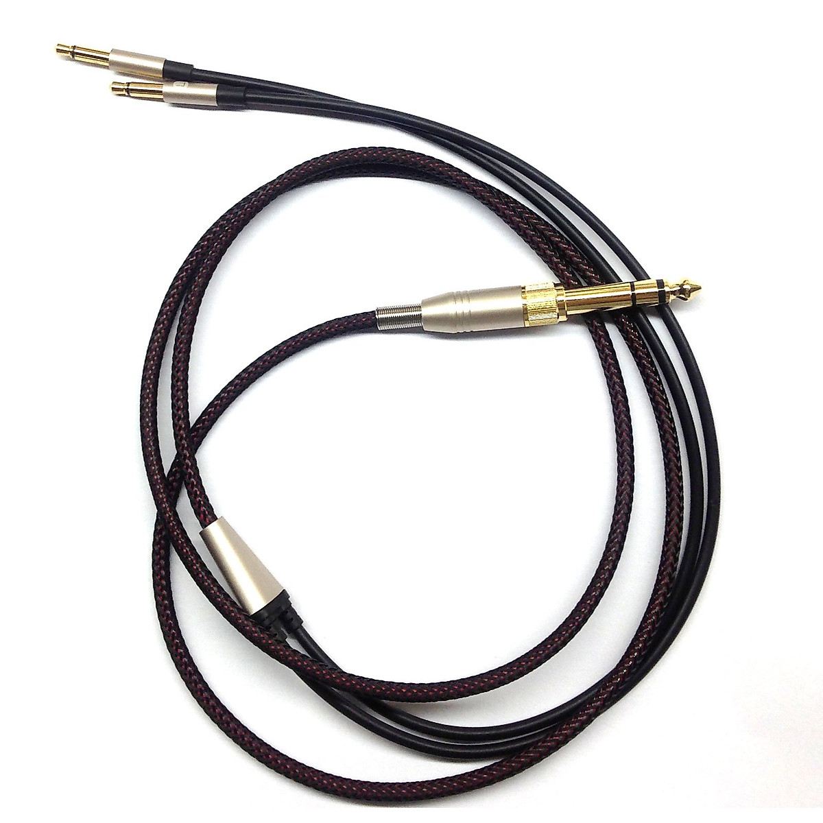 NewFantasia Replacement Audio Upgrade Cable Compatible with Denon AH-D600, AH-D7200, AH-D7100, AH-D9200, AH-D5200, Meze 99 Classics, Focal Elear Headphones Black 3meters/9.9ft