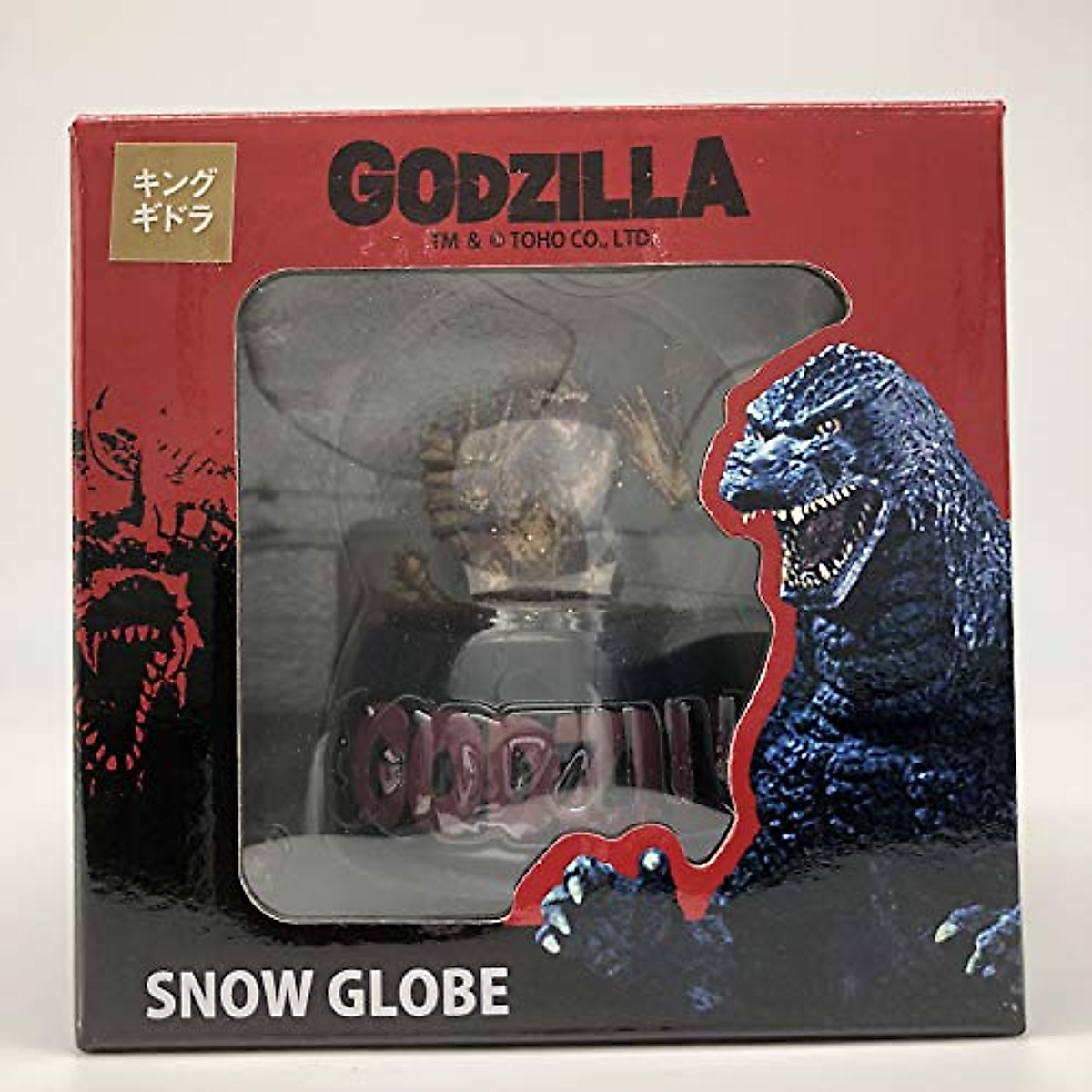 Folcart Godzilla 2020 Snow Globe King Ghidorah Dome Figure Statue Doll Ornament Japan Import
