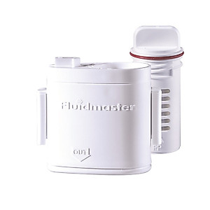 Fluidmaster 8300 Flush 'n Sparkle Automatic Toilet Bowl Cleaning System with Bleach Cartridge