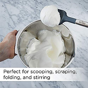 All-Clad Specialty Silicone Kitchen Gadgets 5 Piece Set, Spatulas Kitchen Tools, Kitchen Hacks Black