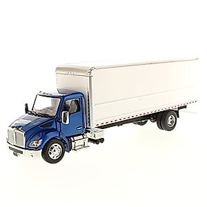 1:32 Kenworth T280 Supreme Signature Van, Blue Cab & White Body - 71101 - Transport Series by Diecast