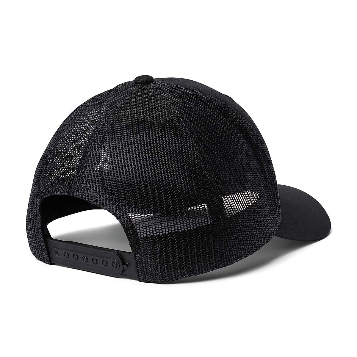 Columbia Men's Mesh Snap Back Hat, Black/Weld, One Size