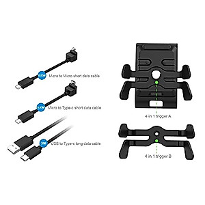 Gamepad Back Clip Button Controller Extended Back Button Attachment 4 Paddles for X-Box One X S,X-Box Series S/X