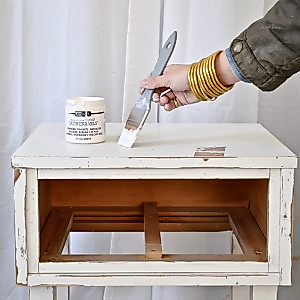 DecoArt Satin Enamels Acrylic Paint, 8 fl. oz. Jar, Pure White (Pack of 1)