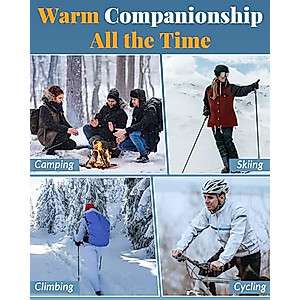 Heated Scarf for Women Men Rechargeable Christmas Birthday Gifts Ideas Unique Electric Sister Wife Best Friend Friendship Mom Mother Her Outdoor Girlfriend Thanksgiving Female Teacher Hiking White