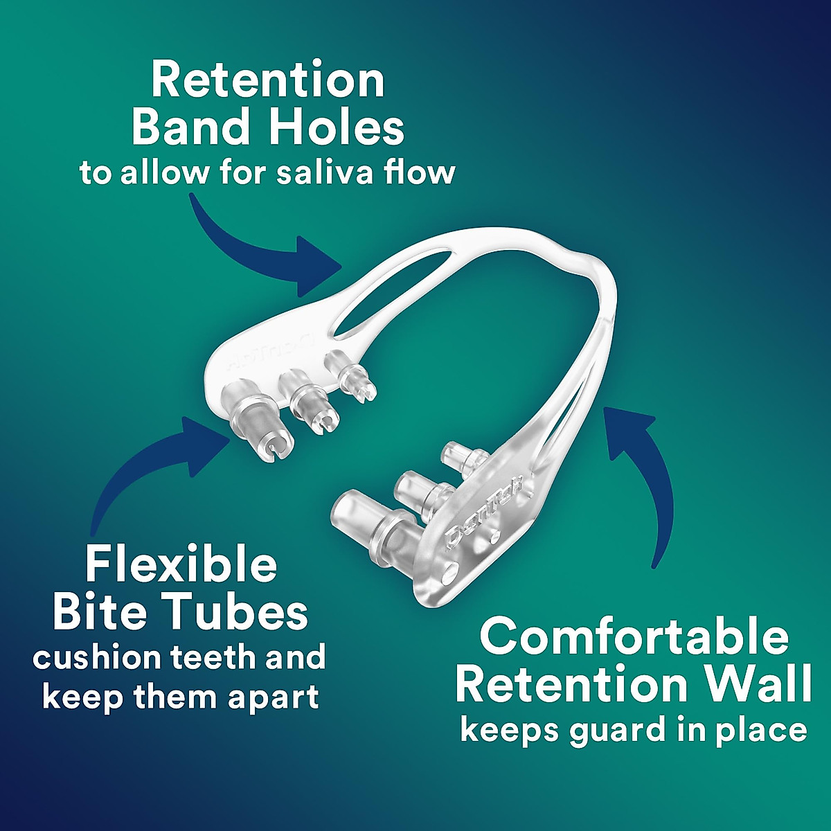 DenTek ReadyFit Disposable Dental Guards BPA Latex Free, 16 Count