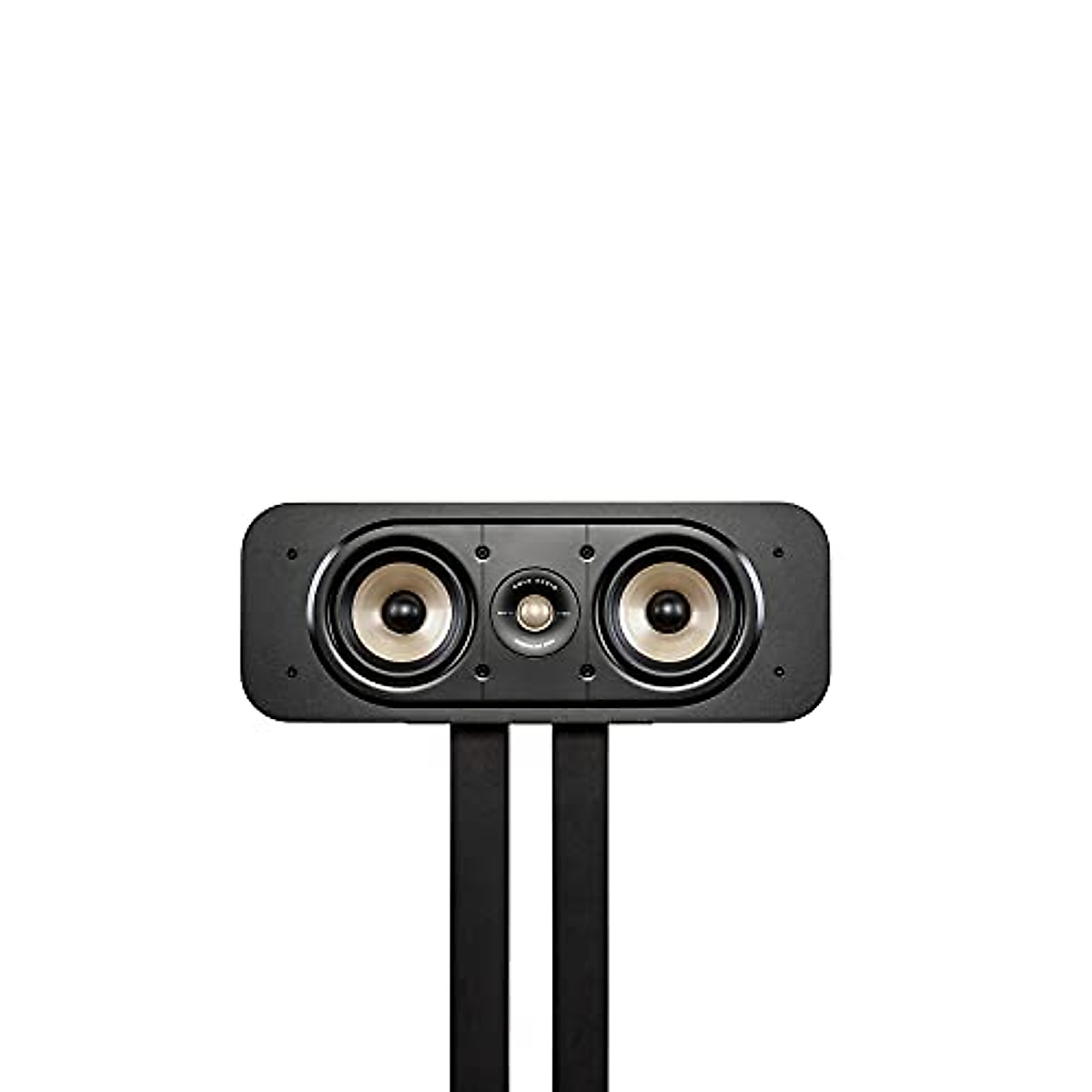 Polk Signature Elite ES30 Center Channel Speaker - Hi-Res Audio Certified and Dolby Atmos & DTS:X Compatible, 1" Tweeter & Two 5.25" Woofers, Dual Power Port for Effortless Bass, Stunning Black