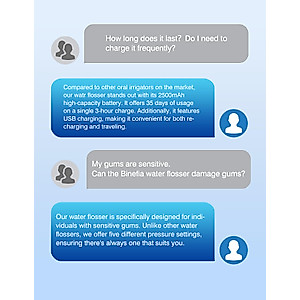 Cordless Water Dental Flosser for Teeth with 5 Modes, 2 in 1 Portable Oral Irrigator & Toothbrush with 6 Tips, 300ML, IPX7 Waterproof, USB Rechargeable Water Pick Teeth Cleaner for Braces & Bridges