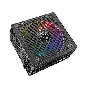 Thermaltake Toughpower Grand RGB 850W 80+ Gold Smart Zero 256-Color RGB Fan Fully Modular Power Supply 10 Yr Warranty PS-TPG-0850FPCGUS-R