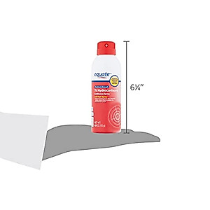 MUHU Equate Maximum Strength Anti-Itch Continuous Spray, 4.0 oz, 4 Ounce (Pack of 1)