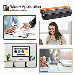 Cool Toner Compatible Toner Cartridge Replacement for Brother TN433 TN-433 TN431 for Brother HL-L8360Cdw MFC-L8900Cdw HL-L8260Cdw Printer Ink (Black Cyan Magenta Yellow, 5 Pack)