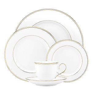 Lenox Federal Gold 5-Piece Place Setting, White