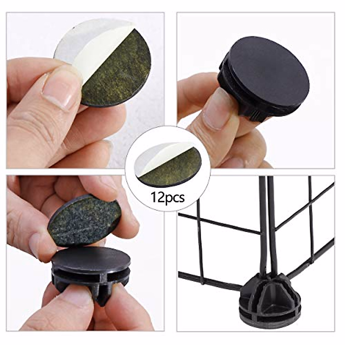 Pet Playpen Small Animals Cage Portable DIY Metal Wire Yard Fence for Rabbits,Guinea Pigs,Bunny,Puppy,Hamsters Crate Kennel 36 Panels