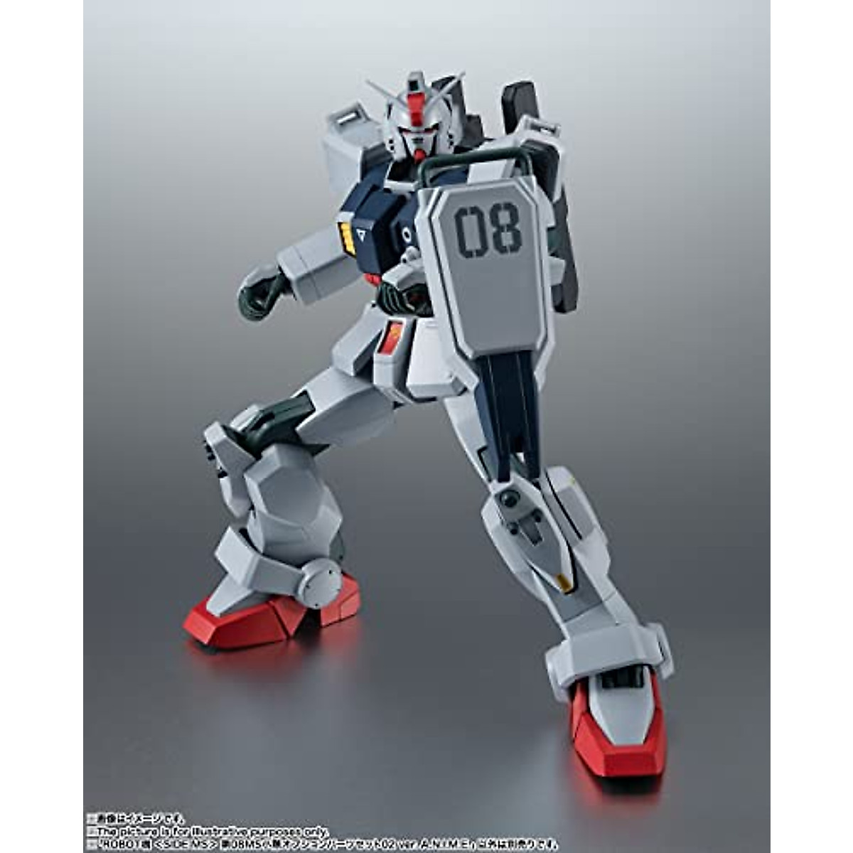 TAMASHII NATIONS - Mobile Suit Gundam: The 08th MS Team - Option Parts Set 02 Version A.N.I.M.E., Bandai Spirits The Robot Spirits Collectible
