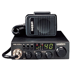 Uniden 40-Channel Compact Mobile CB Radio with PA
