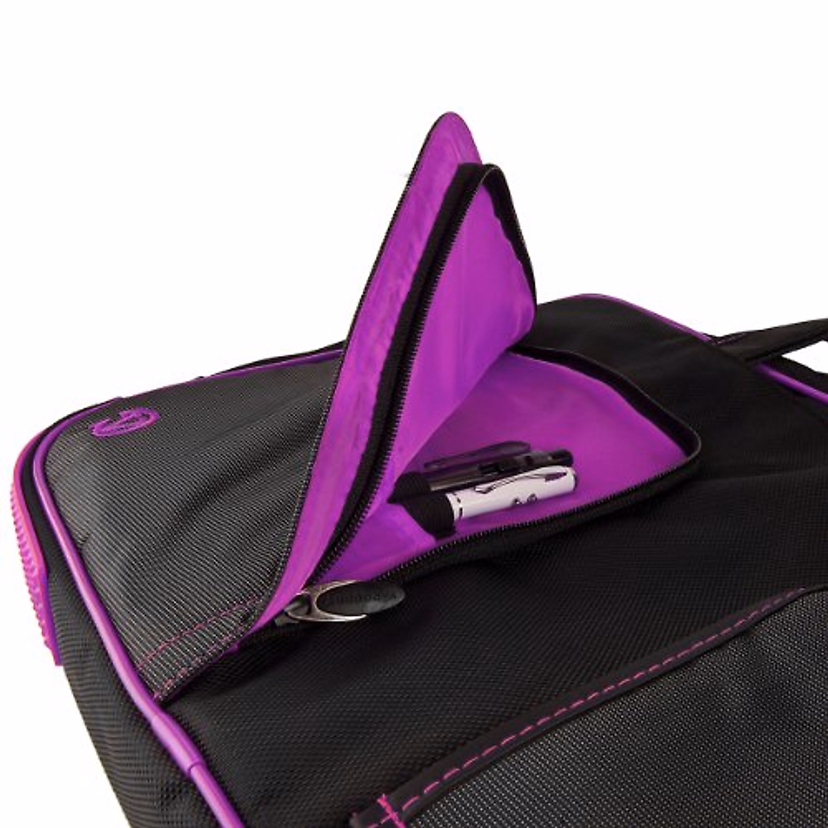 Laptop Messenger Bag for Gateway 14.1-inch Laptop CLT146401, 14.1" Elite, Slim Notebook (Purple)