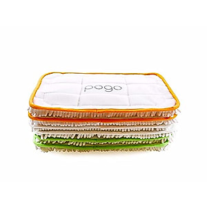 Pogo Electric Mop 4000 RPM Pro Package - Cleans Any Surface. Includes 6 Mop Heads, 2 XL Batteries.