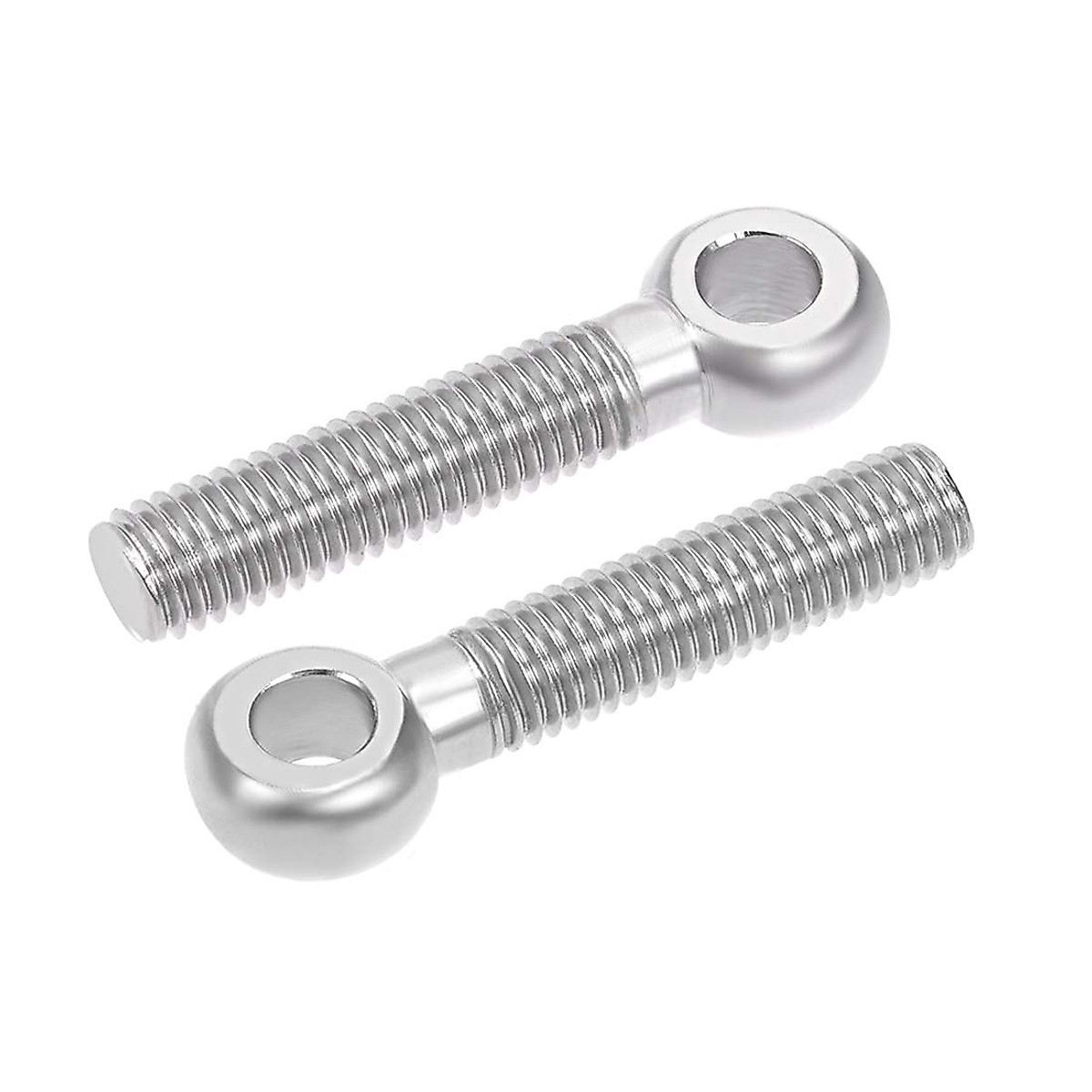 uxcell M10 x 50mm 304 Stainless Steel Machine Shoulder Lift Eye Bolt Rigging 20pcs