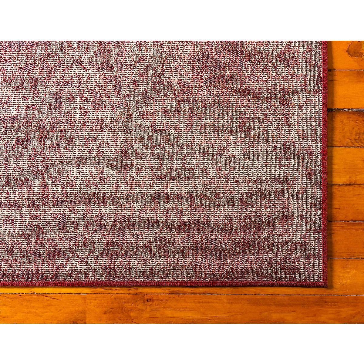 Unique Loom Autumn Collection Modern Contemporary Casual Abstract Area Rug (Terracotta/ Beige Rustic, 2 x 3 ft Rectangular)