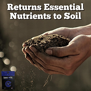 BENEFIT CANN Compost Primer .64 Ounce Organic Fertilizer, Guaranteed Analysis: 1-1-1. Beneficial Soil Microbes & Soil Mycorrhiza, 5 Billion Colony Forming Units/Gran. Use in Any Composting Operation