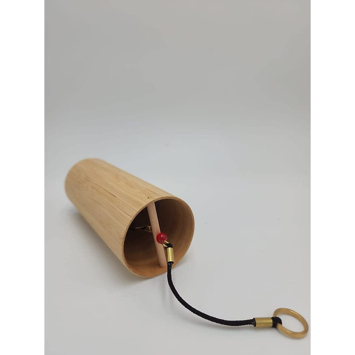 YANTRA Set of 4 Wooden Bamboo Chimes Includes All Elements Fire Water Air and Earth (Without Wooden Stand)