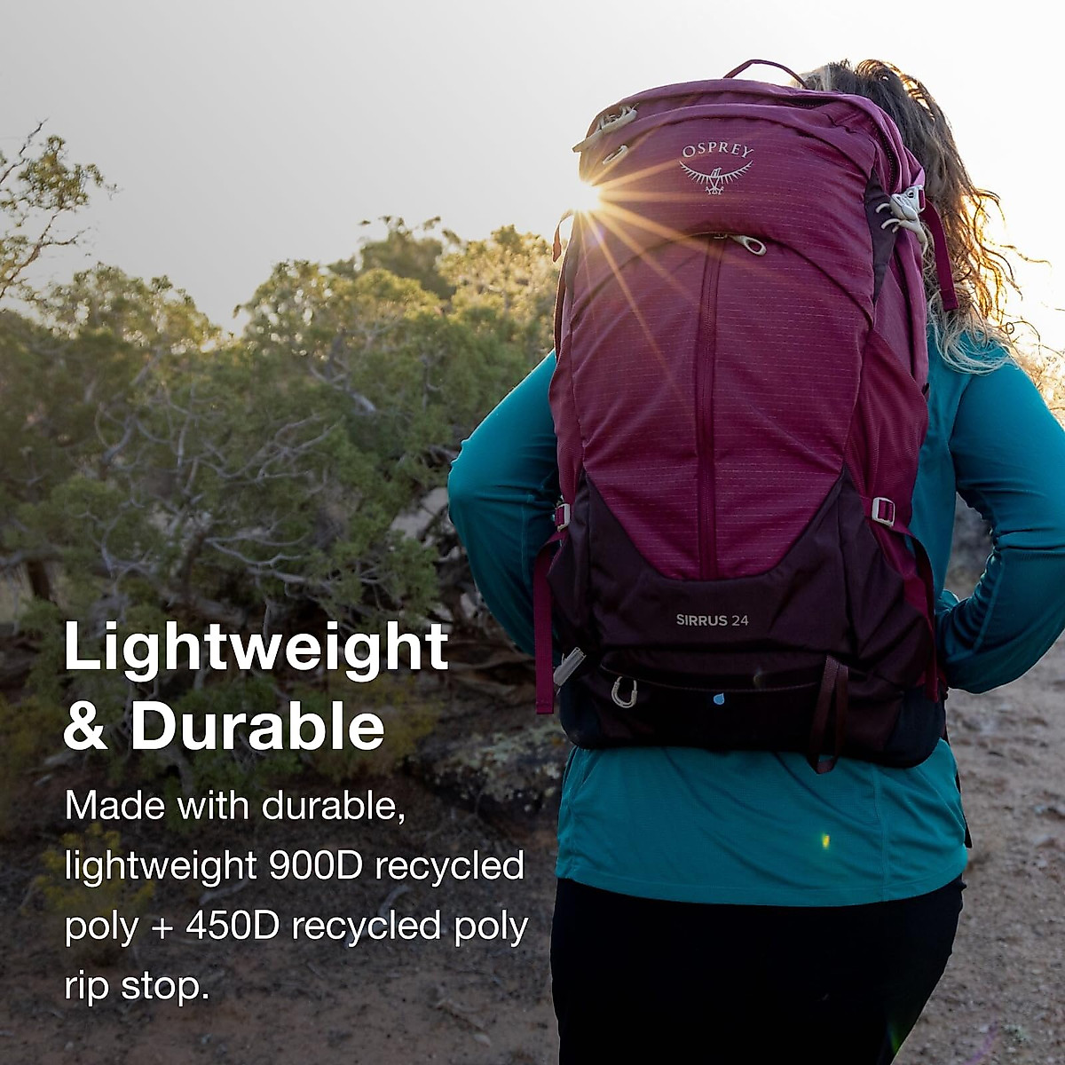 Osprey Sirrus 36 Women's Hiking Backpack, Succulent Green