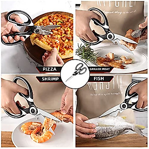 Kitchen Scissors Set ,SinYe Kitchen Scissors with Peeler