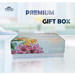 NobleEgg Premium Egg Cups for Soft Boiled Eggs | Set of 4 | Egg Timer Pro | 18/10 Egg Spoons | Egg Topper | Gift/Storage Box