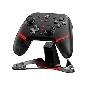 GameSir Cyclone 2 Wireless Controller - 1000Hz Polling Rate, TMR Joysticks, Hall/Micro 2-in-1 Triggers for PC/Switch/Android/iOS, PC Gaming Controller with Charging Dock (Black)
