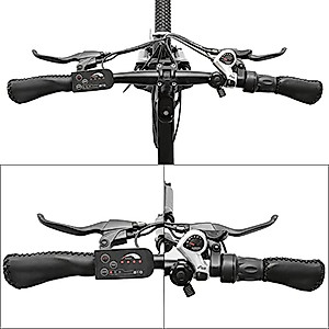 ECOTRIC 26" Electric Bike 350W Bruthless Motor 36V/12.5AH Removable Lithium Battery Powerful Electric City Bicycle Mountain Ebike Suspension Fork Throttle and Pedal Assist UL Certified