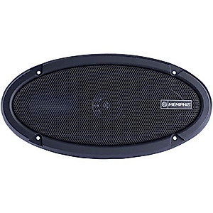 Memphis Audio PRX410 Power Reference 4x10 Inch 50 Watt RMS 100 Watt Peak Power 2 Way Coaxial Car Speaker System