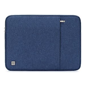 NIDOO 13.3 Inch Laptop Sleeve Case Water Resistant Protective Cover Notebook Bag Compatible with Surface Book 3 / ThinkPad P14s E14 T14 / ThinkPad X1 Carbon Yoga /14" Pavilion 14 / ASUS ROG G14,Blue