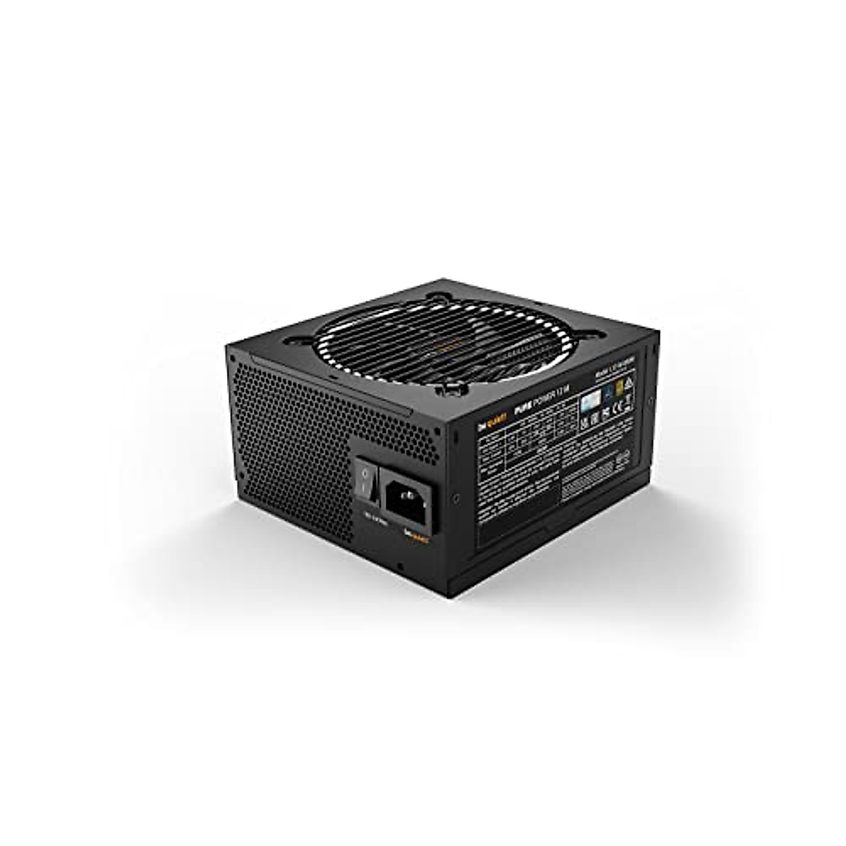 Pure Power 12 M 850W ATX 3.1, 80 Plus® Gold Modular Power Supply for PCIe 5.0 GPUs and GPUs with 6+2 pin connectors | 12VHPWR Cable Included, Silent 120mm be quiet! Fan | BN505