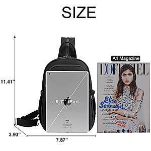 Sunwel Fashion Mini Backpack & Sling Bag 2 Way Carry Nylon Casual Daypack Chest Bag with Detachable Pom Pom Ball Keychain for Women (black)