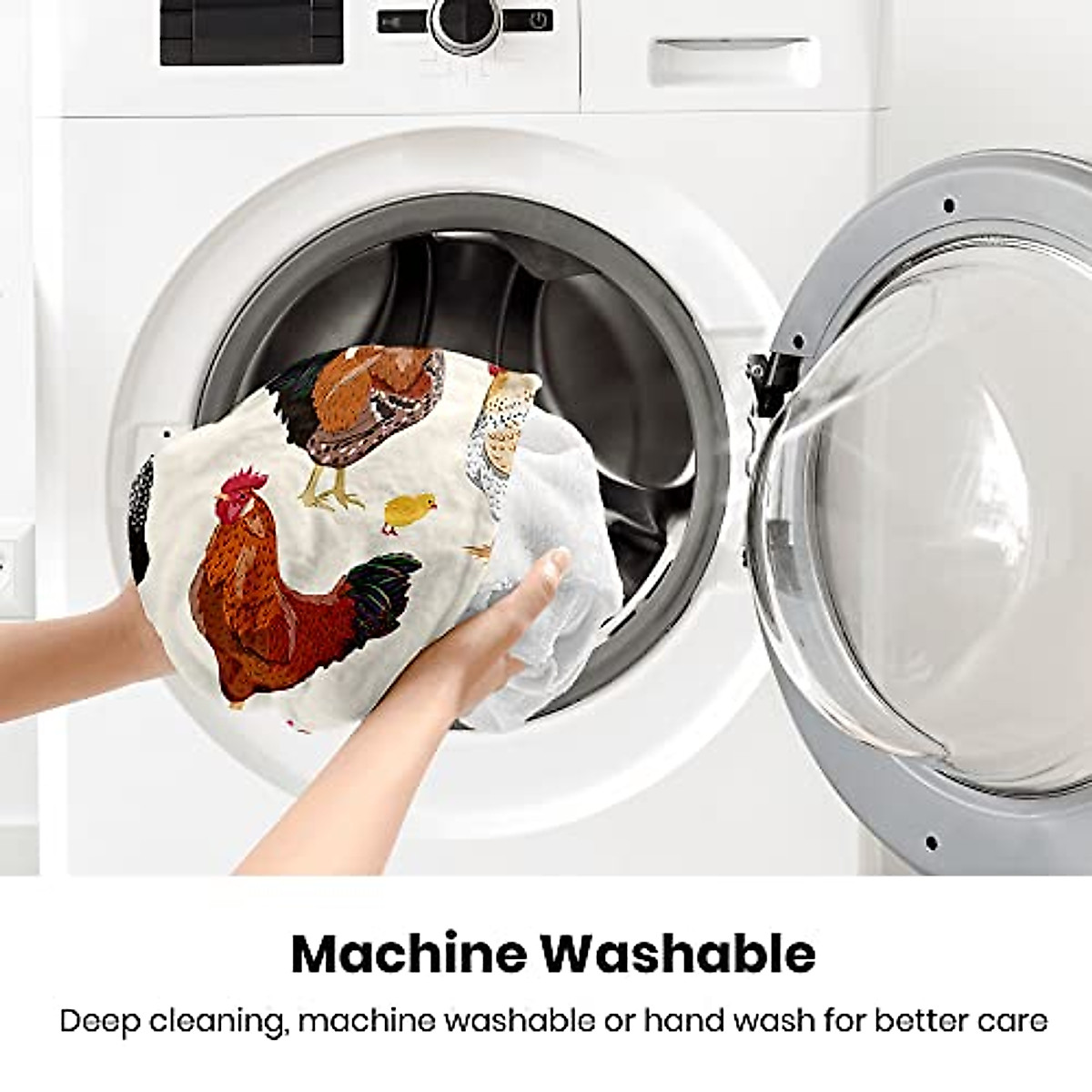 Chicken Fleece Plush Blanket Funny Rooster Lightweight Throw Blanket for Couch Bed Chicken Room Decor Fuzzy Super Soft Blankets Chicken Gifts for Kids Adults Women 50"x60" (Chicken, 50"x60")