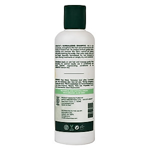 Herbatint Normalizing Shampoo for Color-Treated, Normal Hair - Aloe Vera to Rebalance, Strengthen, & Add Shine - No Parabens, Sulfates, Gluten - 8.79 fl oz.