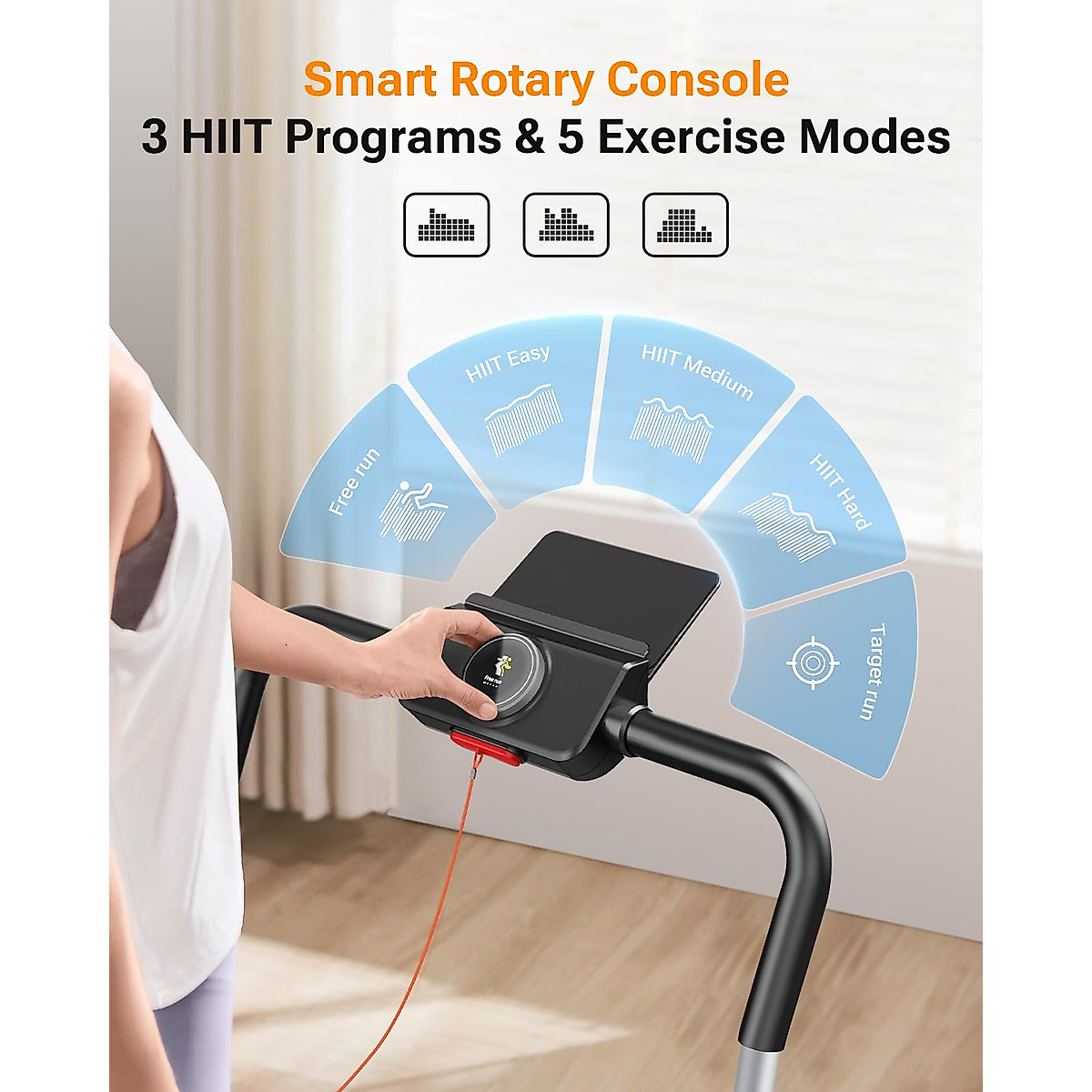 UREVO 2 in 1 Folding Treadmill, Under Desk Treadmill for Home/Office, 2.5HP Walking Pad Treadmill with Remote Control, LED Display, 265lbs Weight Capacity