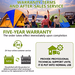 LOSSIGY 12V 200AH LiFePO4 Lithium RV Battery, Perfect for Solar System, Marine, 2560Wh 5000+ Deep Cycles, Built in BMS with 10 Yrs Lifespan