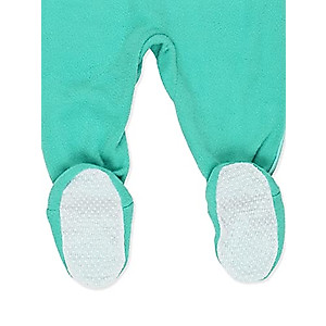 CoComelon JJ Little Star Toddler Infant Footed Blanket Sleeper Pajamas (18M, Teal)