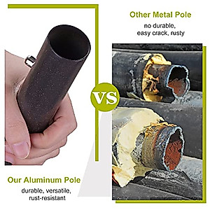 windaze 7.5ft Patio Table Umbrella - Outdoor Market Umbrella with Push Button Tilt and Crank for Garden, Lawn, Backyard, Deck, Pool and Beach, Yellow Lime