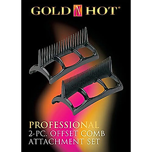 Gold N Hot 2pc Offset comb Attachment for GH3202 & GH2275