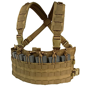 Condor Elite MCR6-498 Rapid Assault Chest Rig COYOTE BROWN