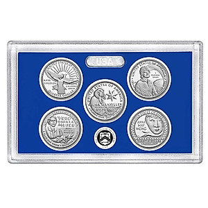 2022 S Clad Proof American Women Quarters 5-pc Set No Box or CoA Proof