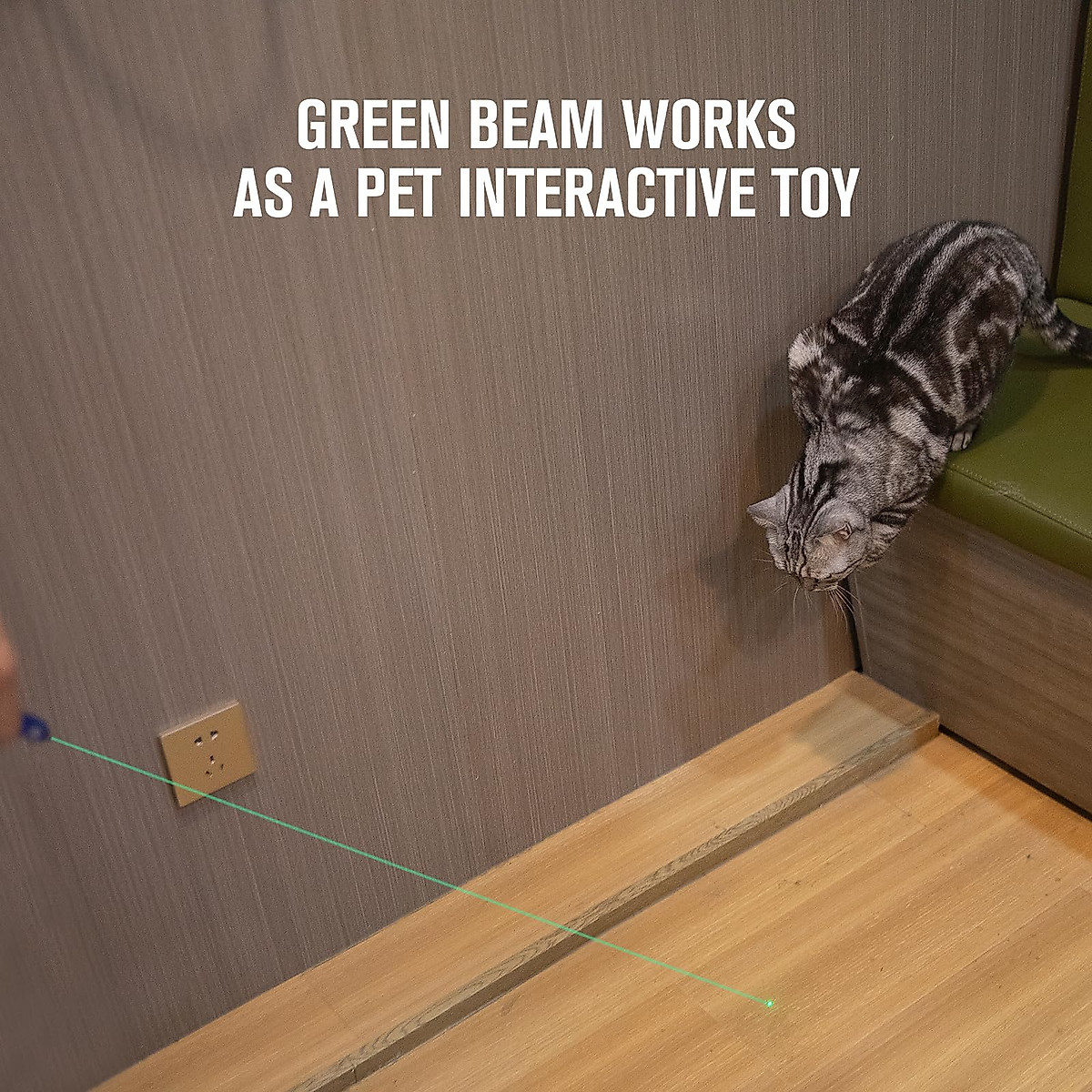 OLIGHT O'Pen Glow EDC Pen Light, 120 Lumens with Green Beam, Rechargeable LED Flashlight for Outdoor Uses, Writing, Adventure, Professional Business Gift(Black)