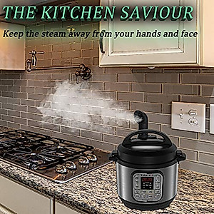 Steam Release Diverter for Instant Pot, Pressure Cooker Accessories - Silicone Steam Diverter Kitchen Cupboards/Cabinets Savior (DUO/Smart)
