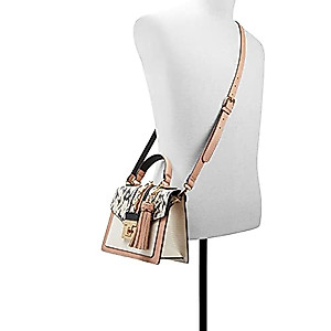 ALDO Women's Martis Top Handle Bag, Bone Multi